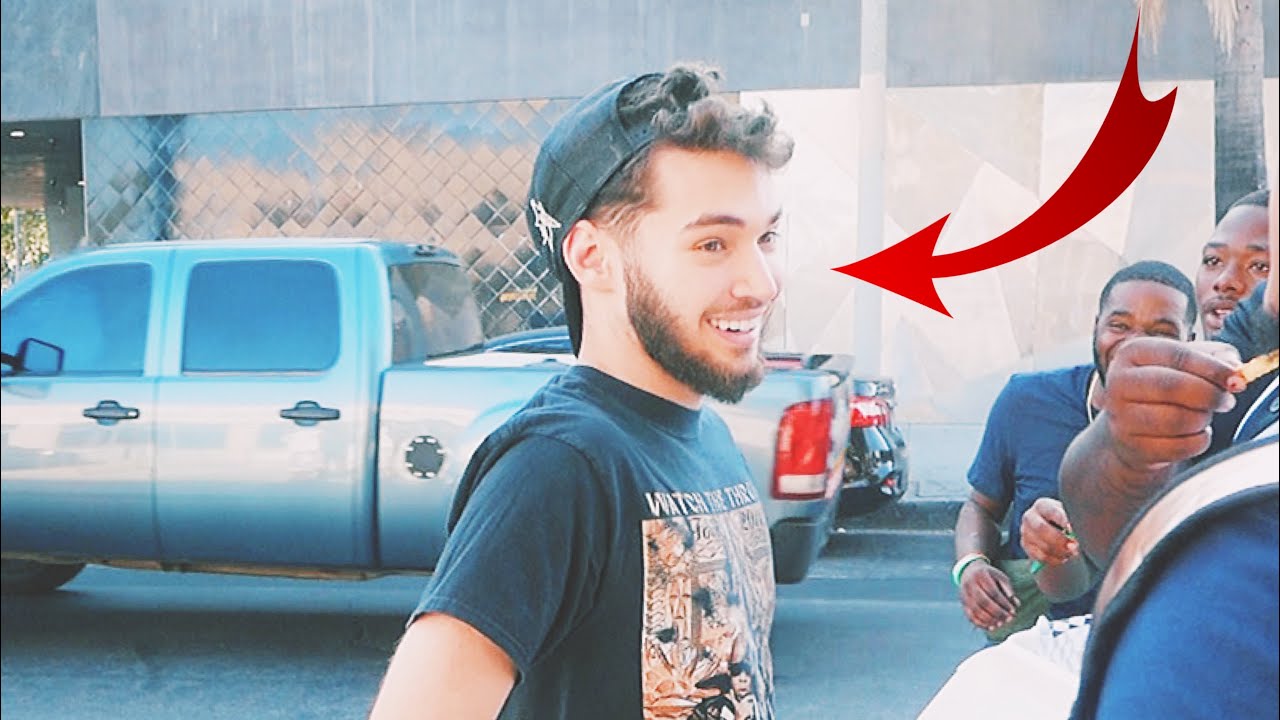 CHILLING WITH ADIN ROSS ON MELROSE AVE! - YouTube