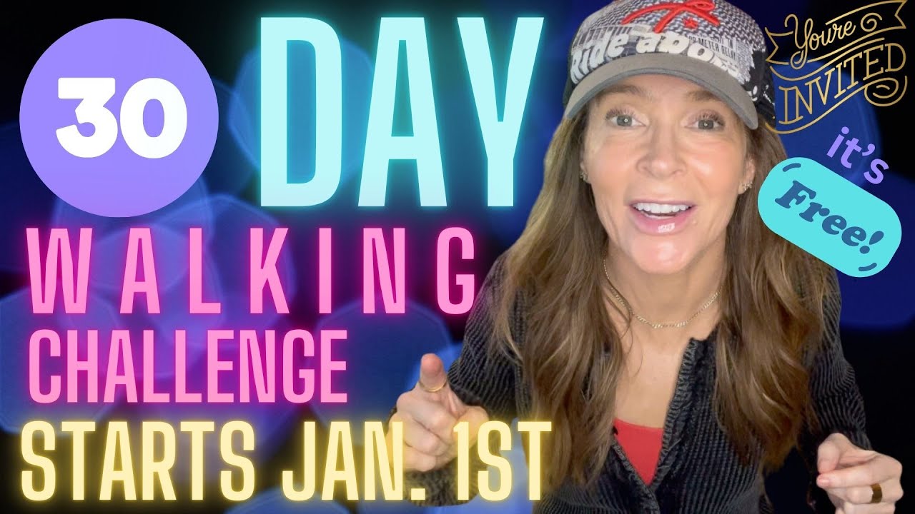 30 Day Walking Challenge To Kick Off 2025! Join Me! It's FREE! - YouTube