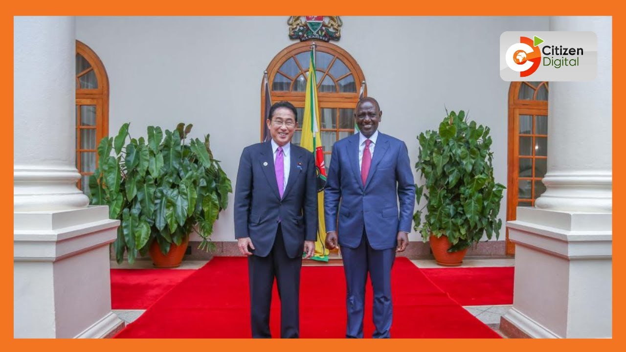 President Ruto holds bilateral talks with Japan Prime Minister Fumio ...