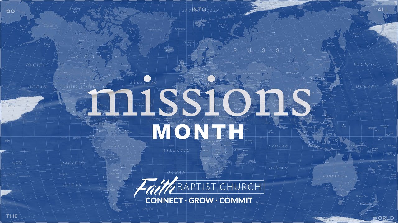 Missions Month: From Here on Out - Bro. Dale Money - YouTube