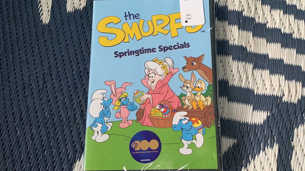 The Smurf’s spring time Pecials WB 100 anniversary Dvd Un Boxing - YouTube