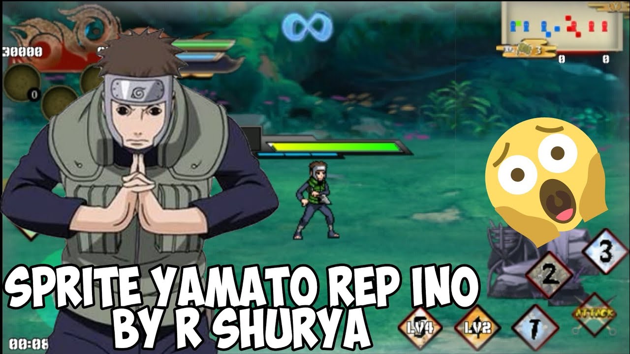 [SHARE]SPRITE YAMATO REP INO BY R SHURYA-NARUTO SENKI INDONESIA - YouTube