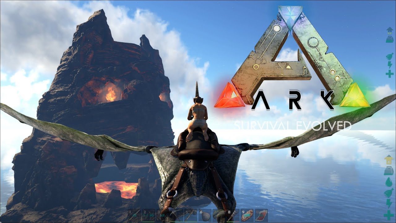 ARK Survival Evolved - New Wings & Ancient Ruins! - E03 (POOPING ...