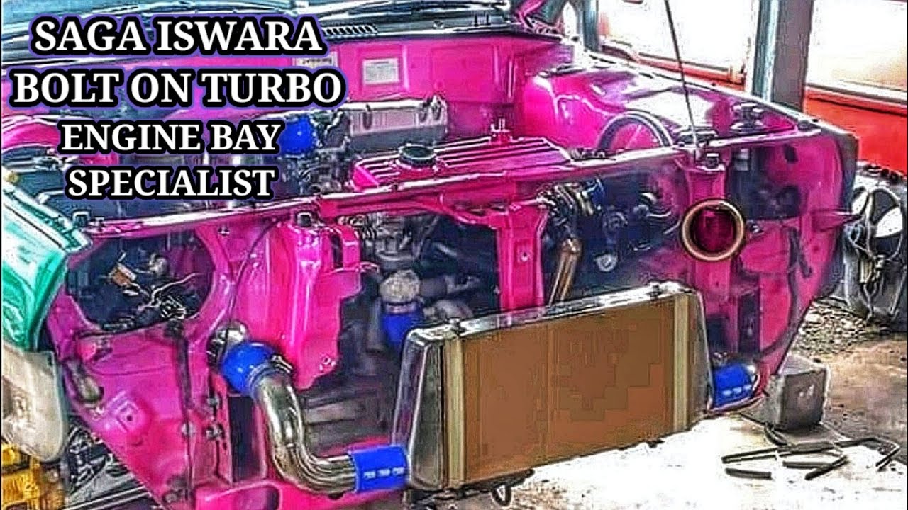 SAGA ISWARA BOLT ON TURBO x ENGINE BAY SPECIALIST | CheqMan Auto Garage ...