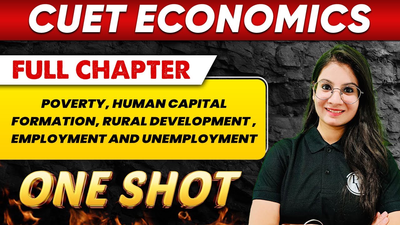 Poverty, HCF, RD, Employment & Unemployment in One Shot | Class 12th ...