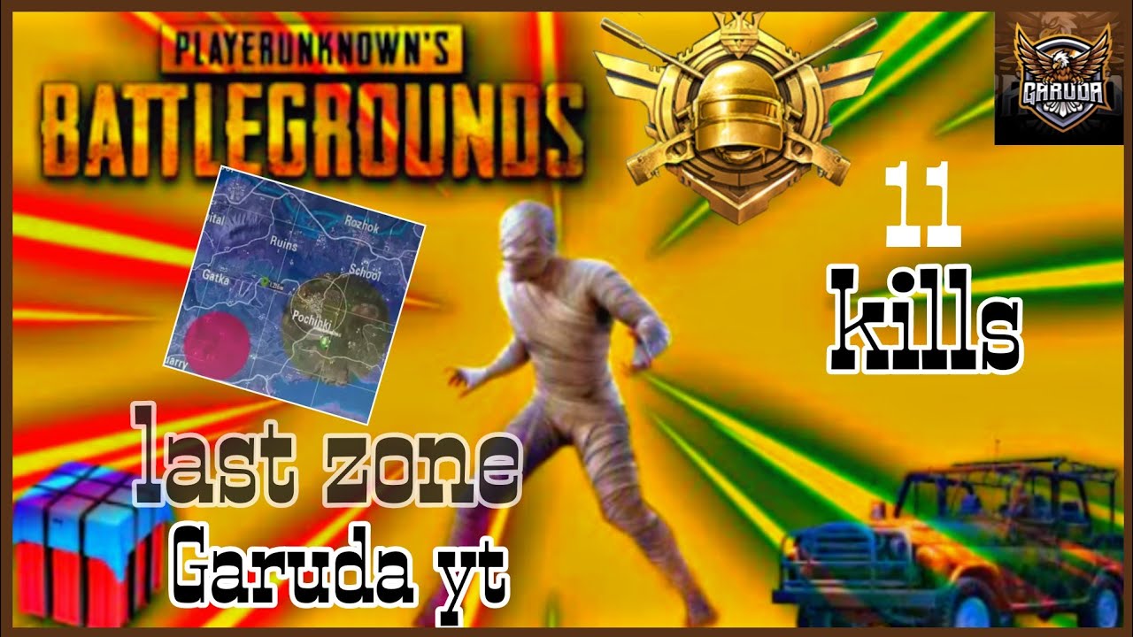 best game play in erangle 🔥/last zone intense GamePlay/BGMI /garuda yt ...