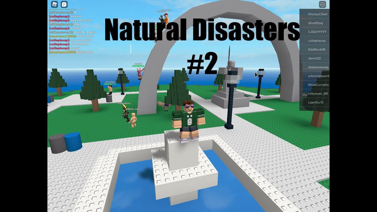 Roblox: Natural Disasters Survival #2 : (Roblox Gameplay 6) - YouTube