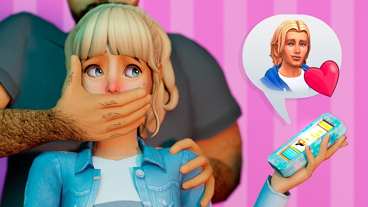 STRANGER ONLINE 😱 SIMS 4 STORY - YouTube