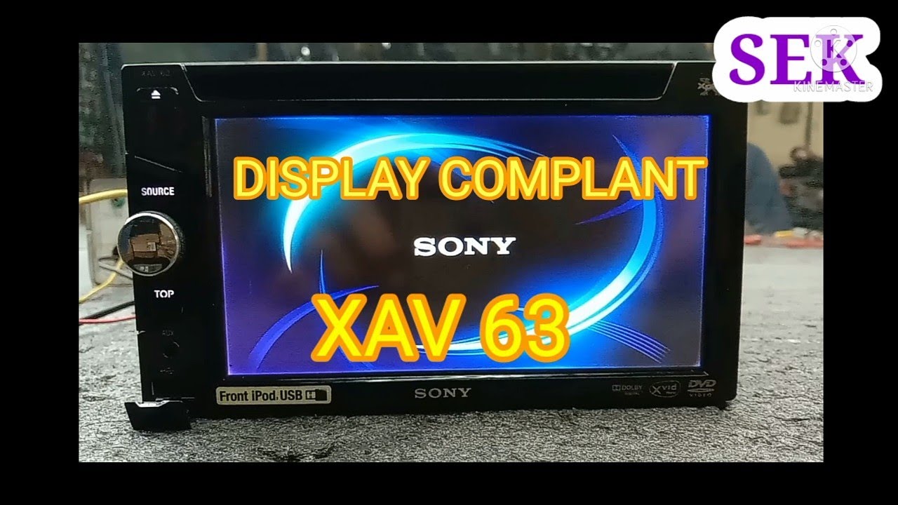 SONY XAV-63 CAR AUDIO SERVICING👍🙏 - YouTube