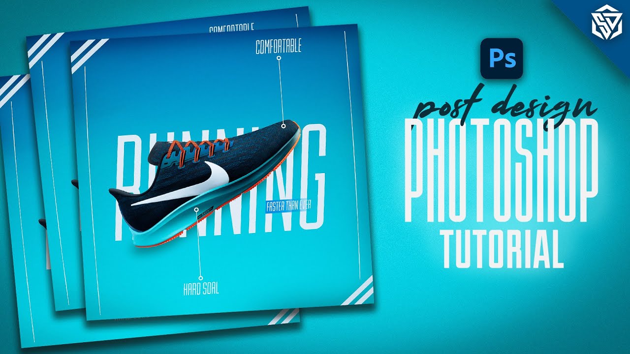 Post design photoshop tutorial (REALLY EASY) - Instagram post-photoshop ...