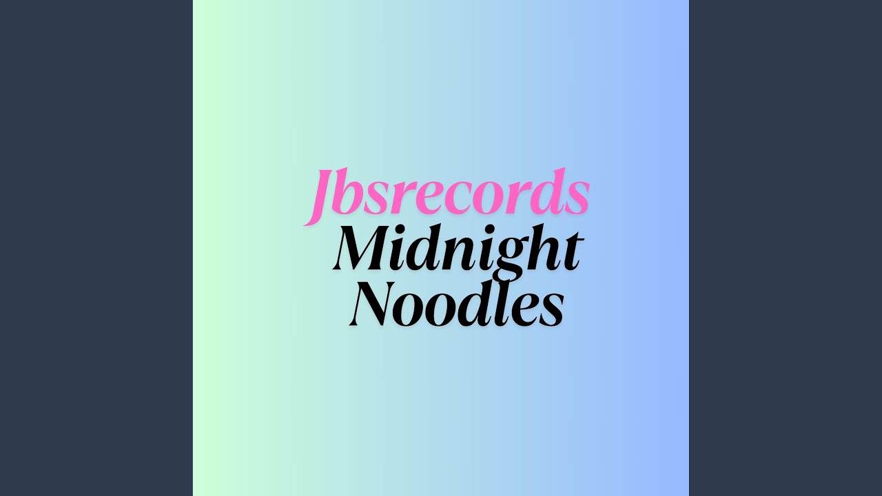Midnight Noodles - YouTube