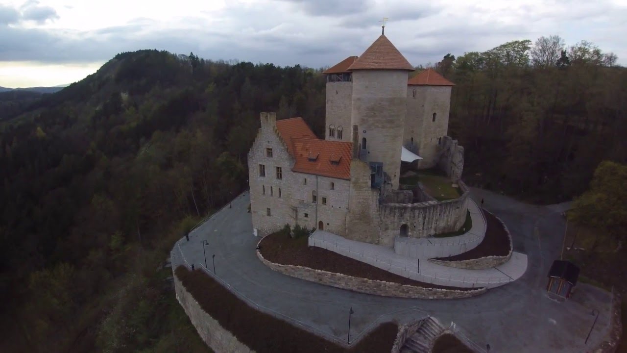 Burg Normannstein Treffurt mit Yuneec Q500 K4 - YouTube
