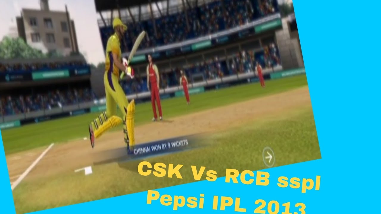 CSK VS RCB PEPSI IPL 2013 SACHIN SAGA IPL SERIES EPISODE - 1 PART - 1 # ...