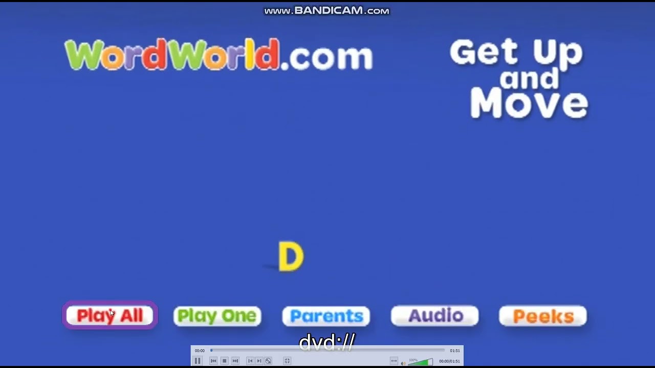 Opening to WordWorld: Get Up and Move 2011 DVD - YouTube
