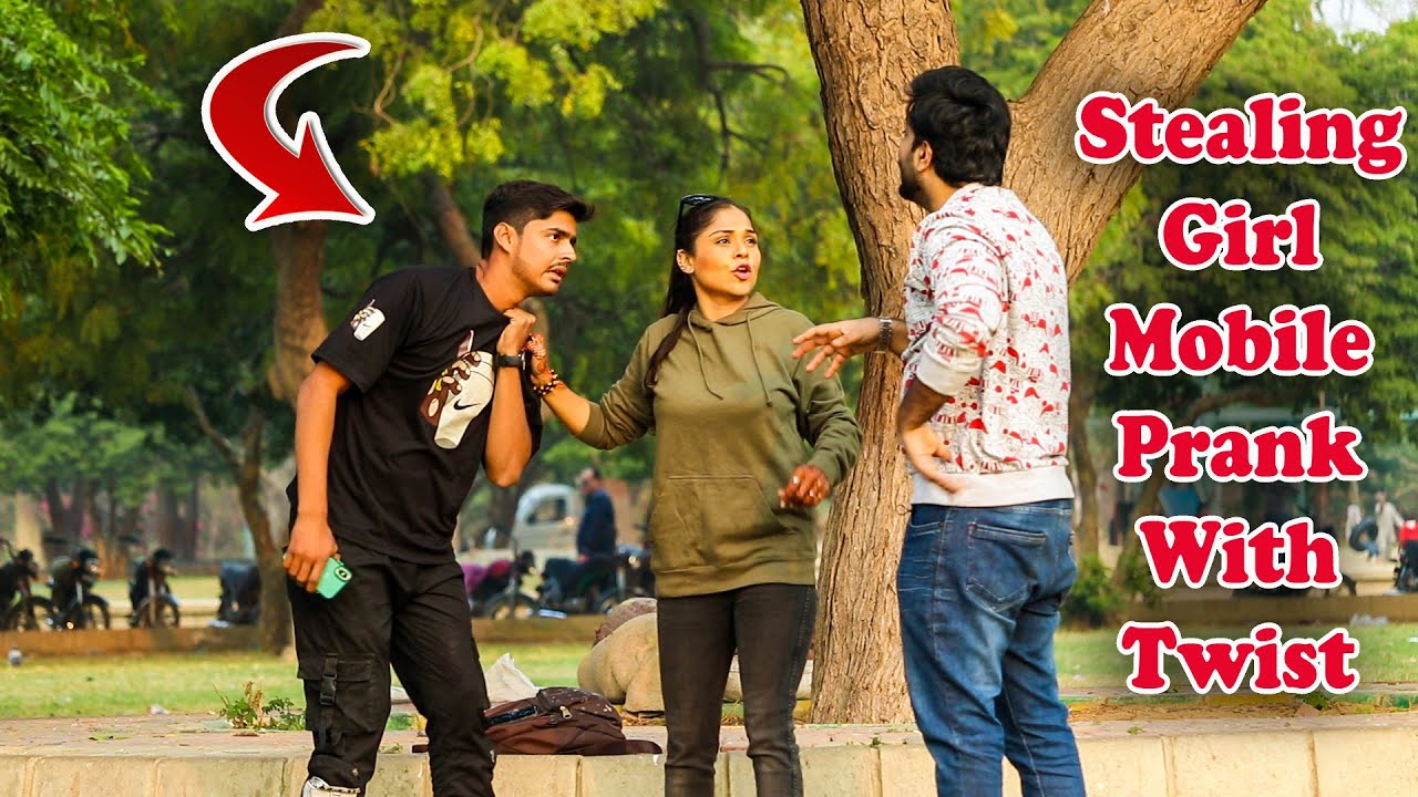 Stealing Girl Mobile Prank With Twist Desi Pranks 2 0 Pranks In