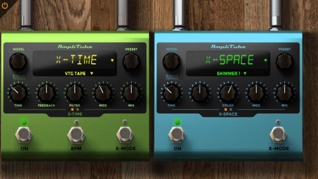 AMPLITUBE 5 - COMBINING X-TIME + X-SPACE VST PEDALS FOR REVERB DELAY ...