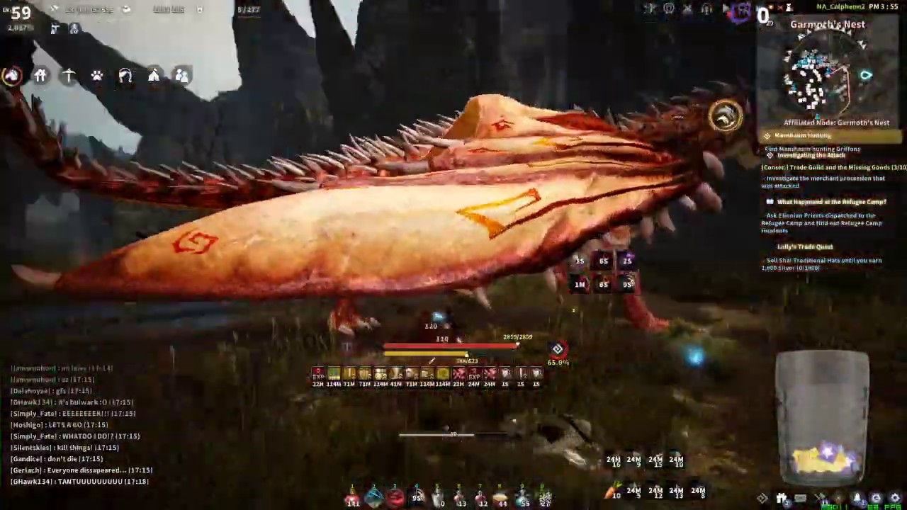 Black Desert Online | Garmoth Boss Fight - YouTube