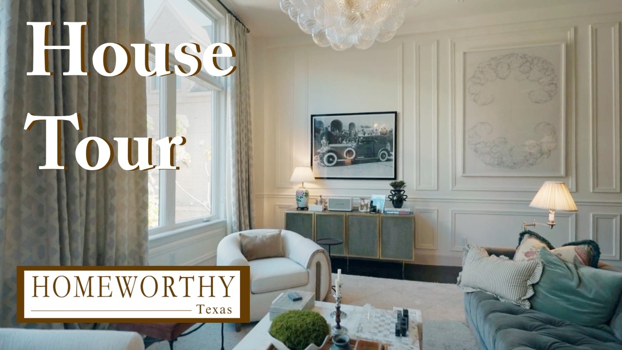 TEXAS HOUSE TOUR | A Charming & Curated Townhome in Dallas - YouTube