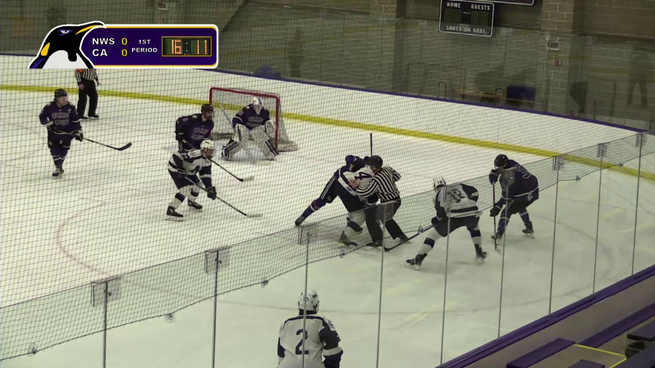 Cushing Academy - Varsity Boys Ice Hockey vs. Northwood School - YouTube