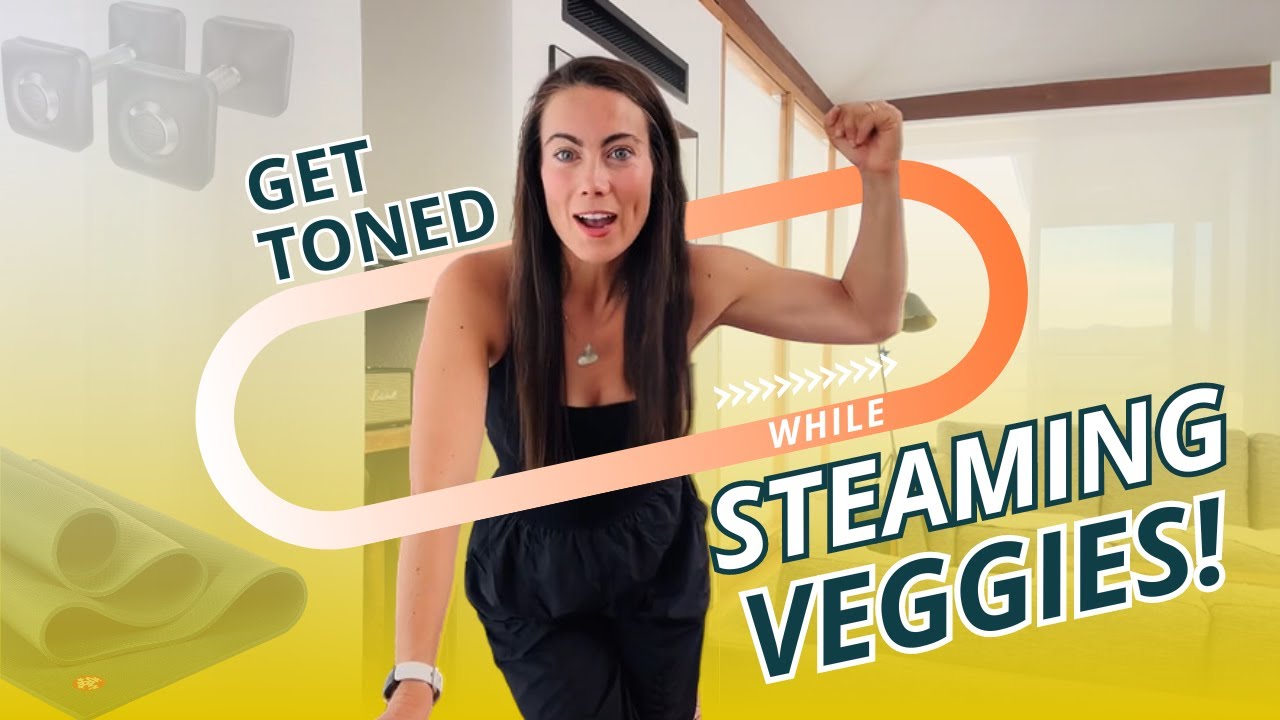 7-Minute Arm Workout for Toned Arms | Quick Home Exercise While Cooking ...