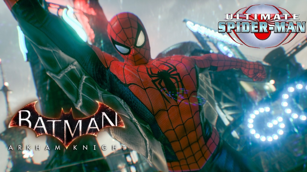 What Lore Accurate Spider-Man Looks Like in Arkham Knight... - YouTube