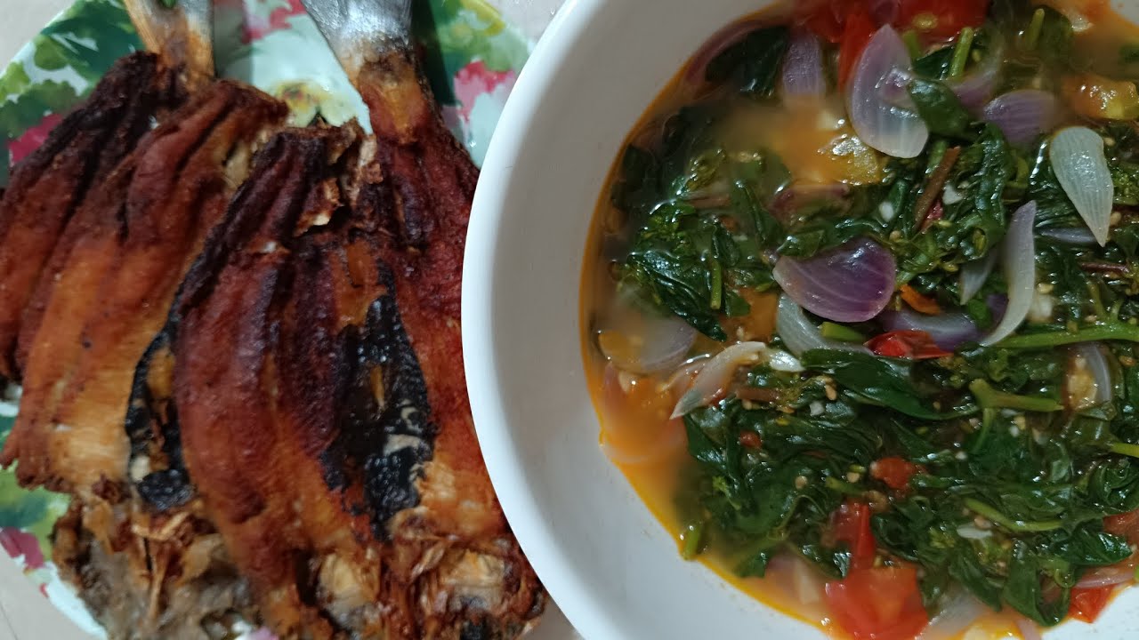 Ginisang maligoso at pritong daing na Bangus#maligoso#simple #bangus# ...