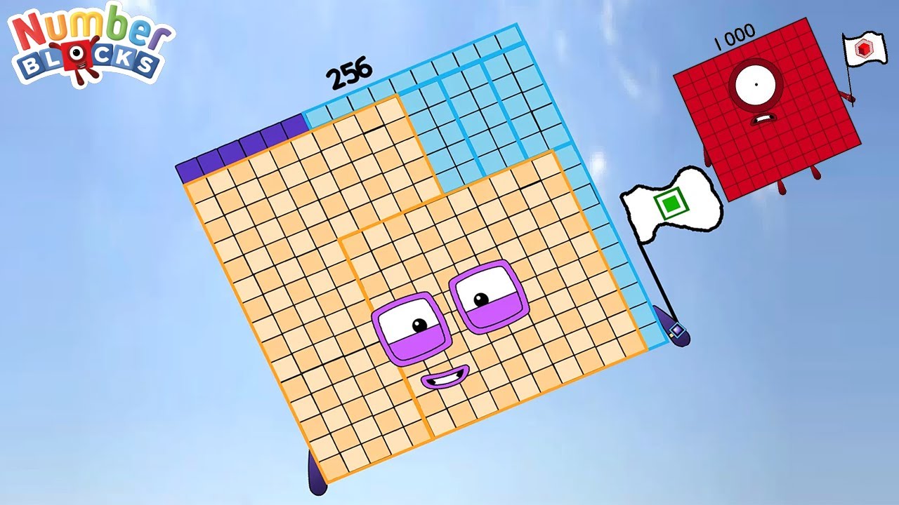 Numberblocks Twenty Times Table Biggest Square On The Moon YouTube