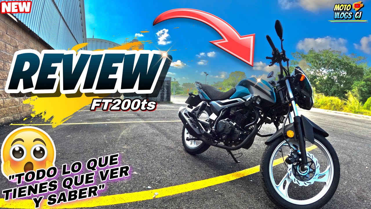 🔥 Review ITALIKA FT200 ts / Prueba de manejo | Moto Vlogs CJ - YouTube