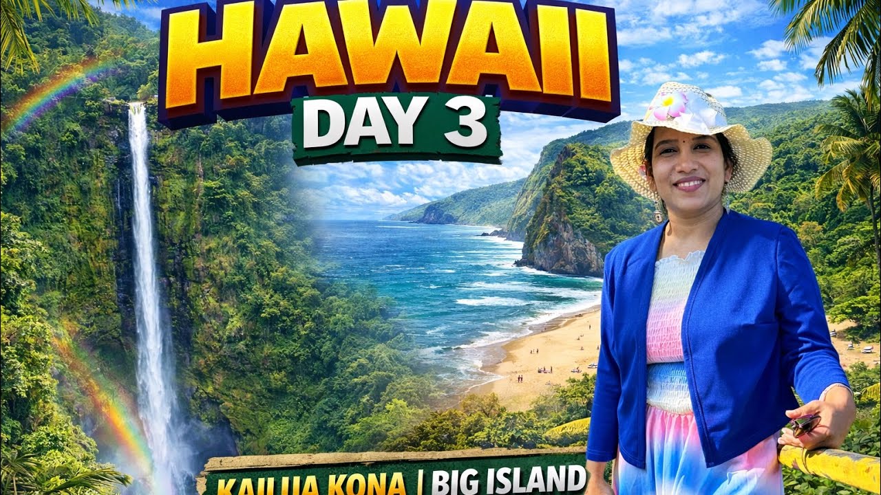 Hawaii Day 3 🌺🌺🌴🌴 Hawaii அழகான பள்ளத்தாக்கை பார்க்க போறோம் 🌊🦈🛳️🛥️ - YouTube