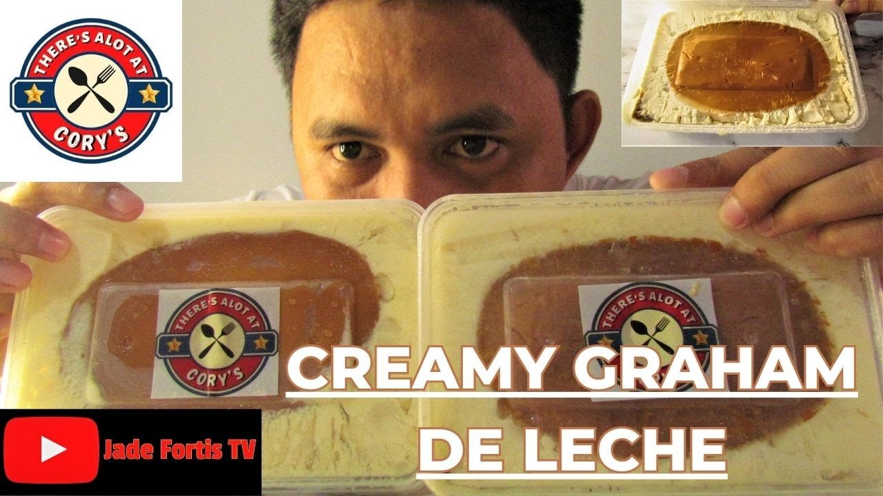CORY'S CREAMY GRAHAM DE LECHE - DESSERT FOOD TRIP - YouTube