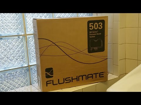 Sloan Flushmate 503 Series Pressure Assist System Replacement - YouTube