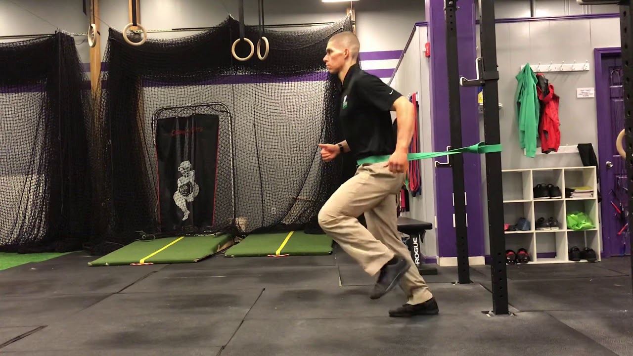 Banded Pose Running Drill - YouTube