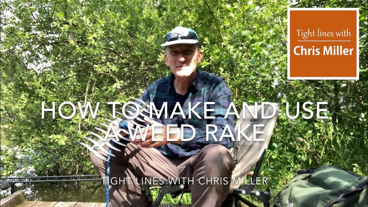 How to make and use a weed rake to catch more tench - YouTube