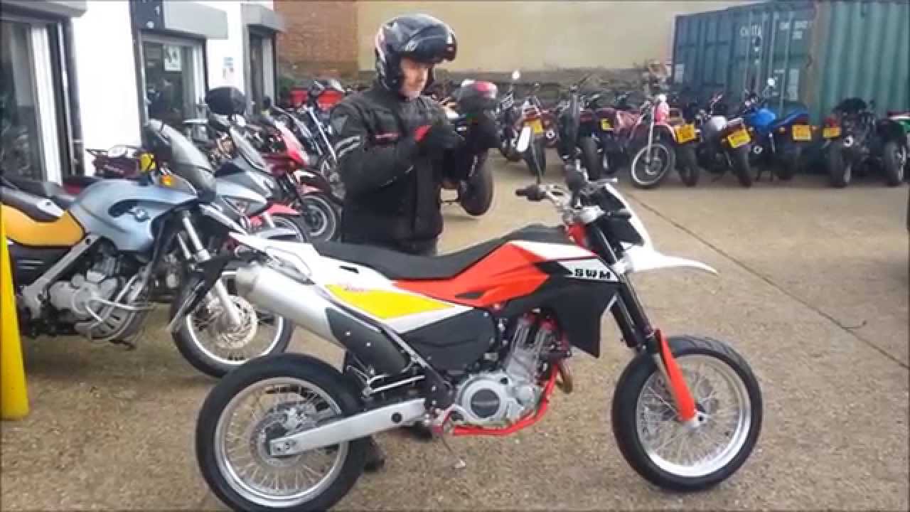 SWM 650SM Initial Ride and Impression - YouTube