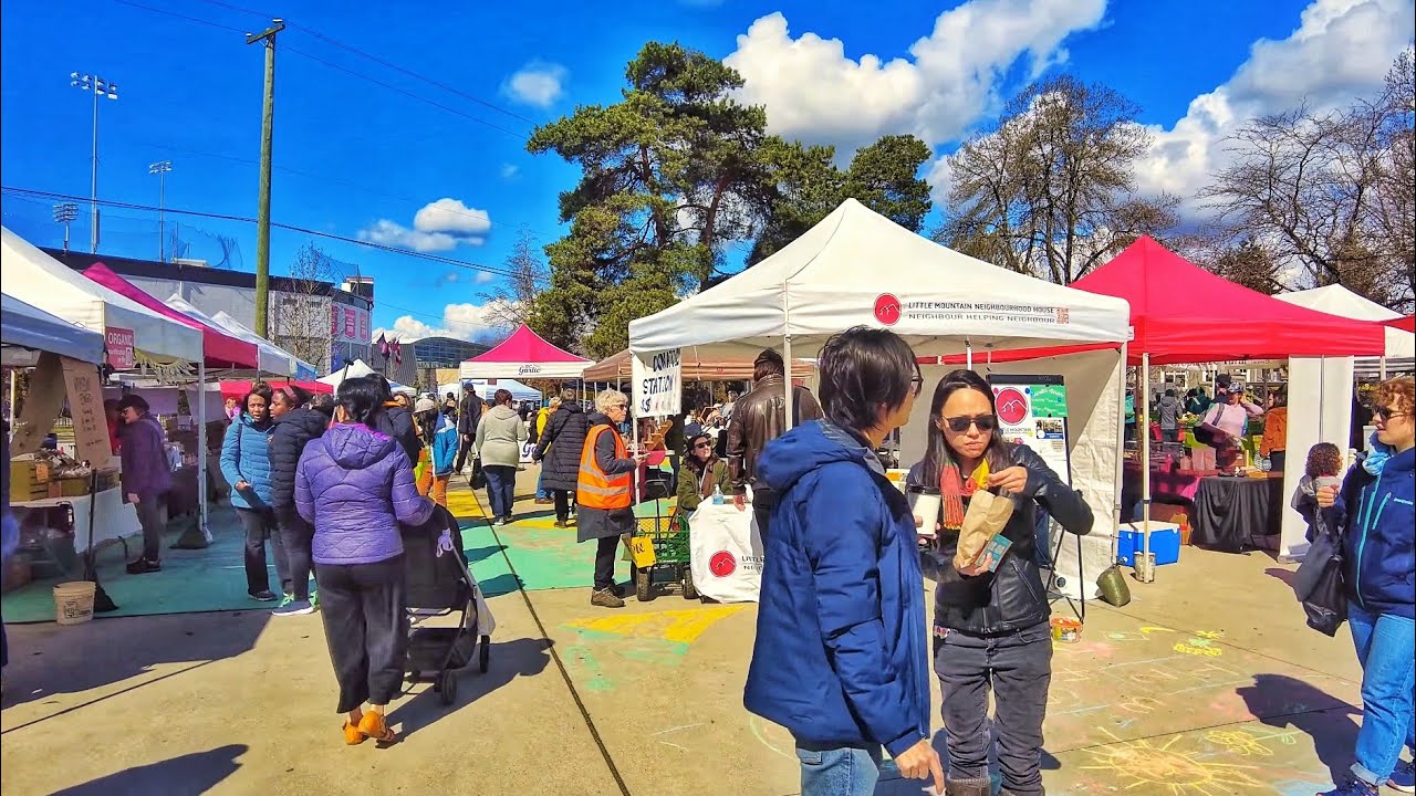 Vancouver Walk - South Main to Riley Park Farmers Market - YouTube