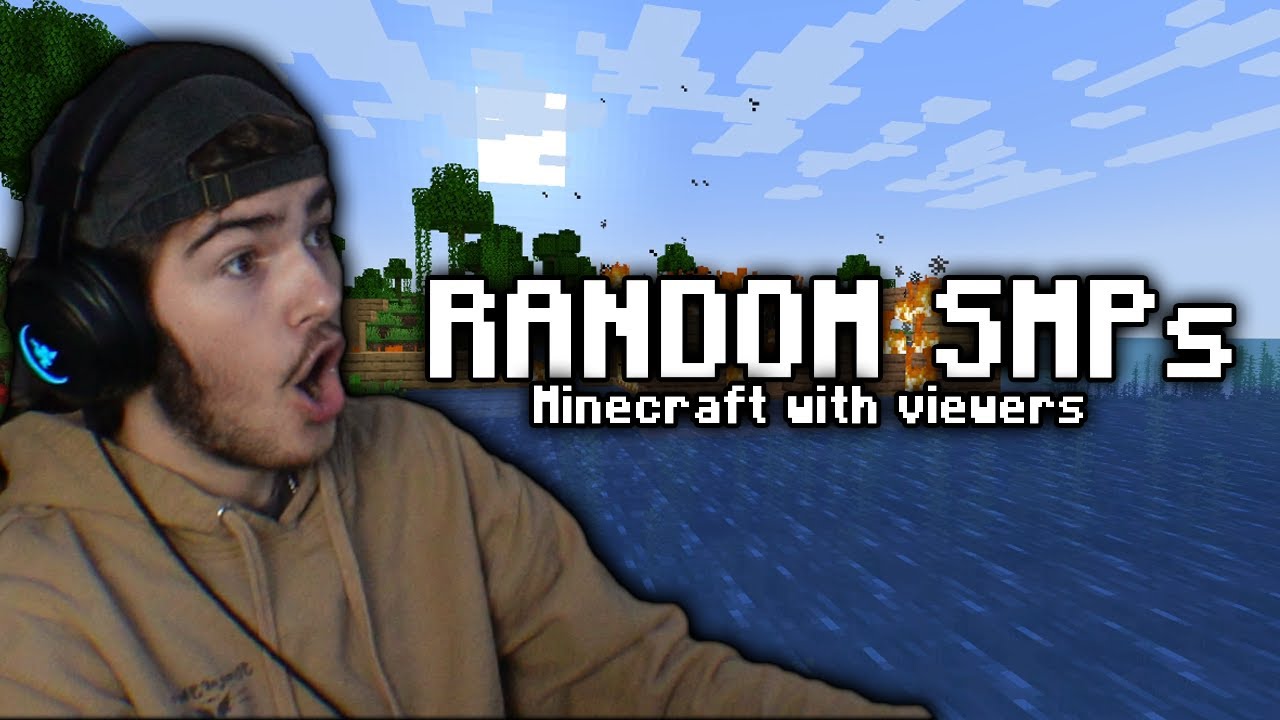 🔴 Joining RANDOM MINECRAFT SMPs with viewers!!!!! - YouTube