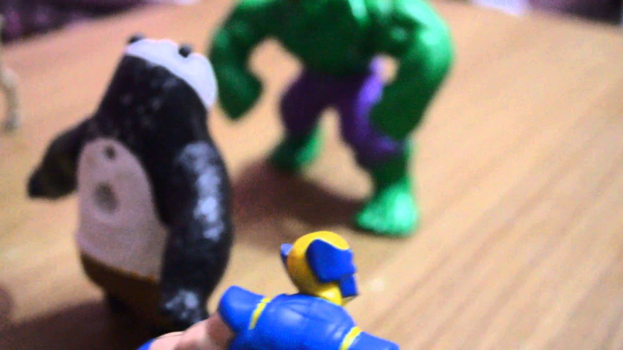 KUNGFU PANDA VERSUS HULK - YouTube