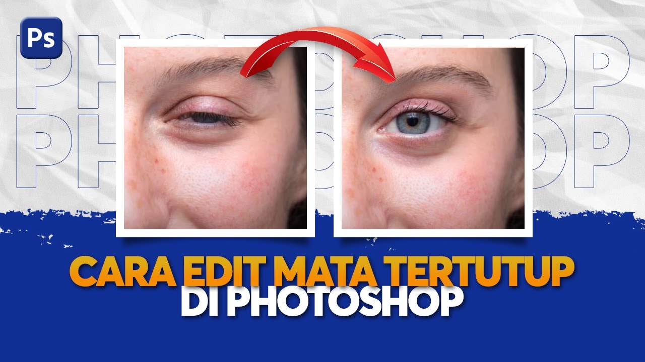 Cara Edit Mata Besar Sebelah - YouTube
