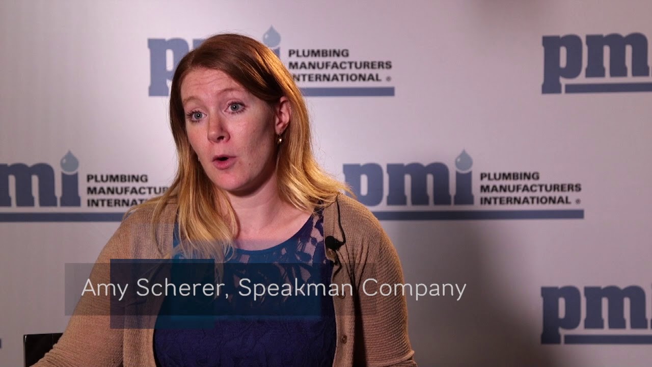 “PMI members share in the goal of safe, responsible plumbing,” Amy ...