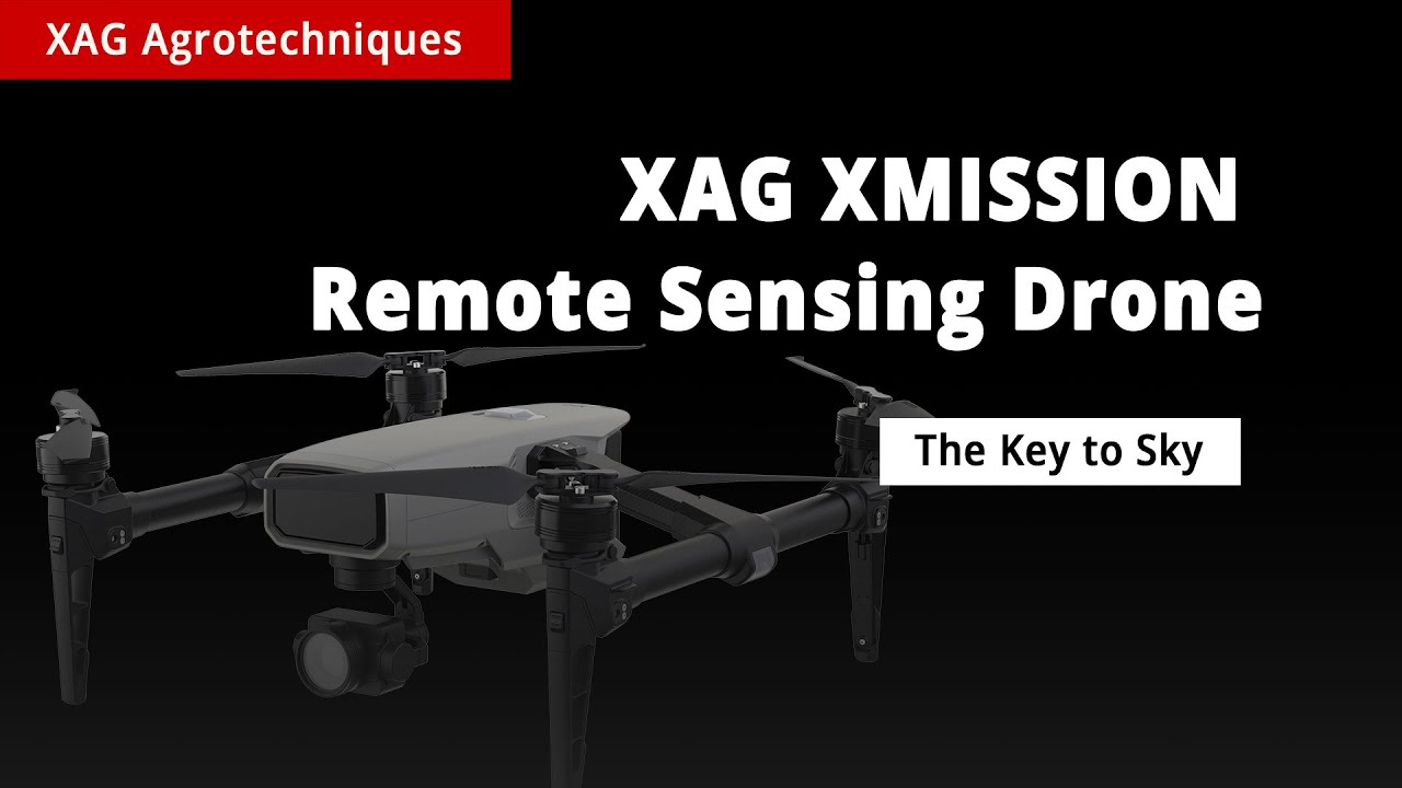 XAG XMission Remote Sensing Drone | The Key to Sky - YouTube