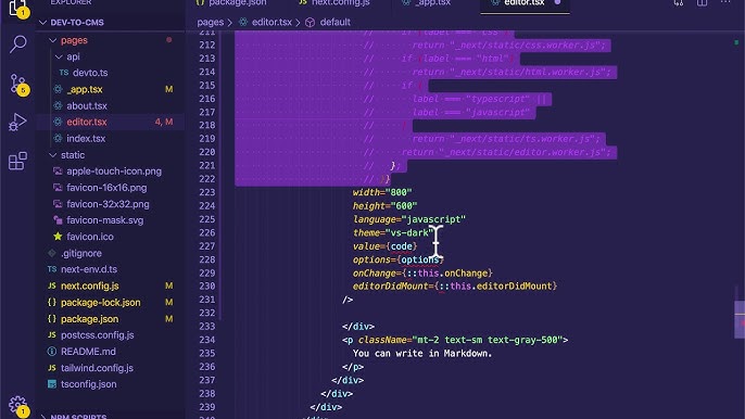 Monaco Editor Editing Published Websites Using Visual Visual Studio