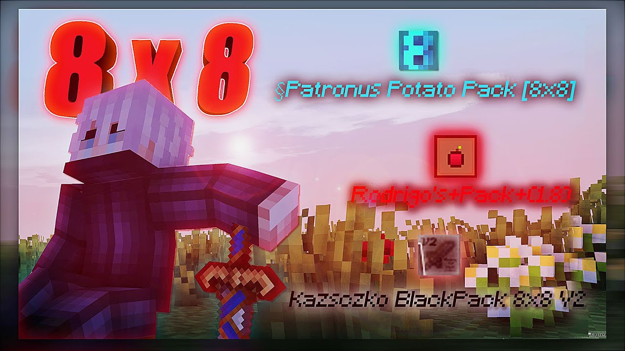 TOP 3 MEJORES TEXTURE PACKS 8x8 | MINECRAFT #pcfraco FULL FPS! - YouTube