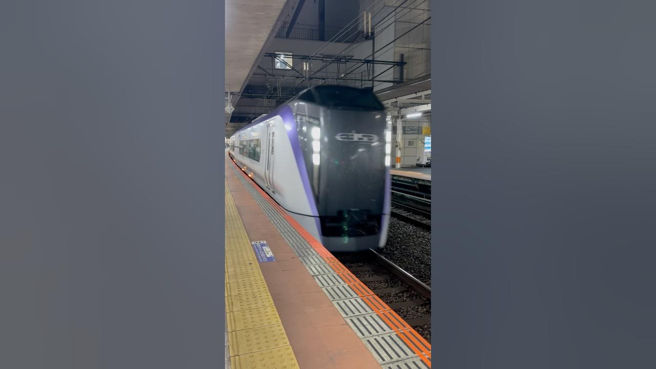 【E353】特急車両回送車 立川駅 2024/10/18 22:48 Limited Express out of Service #jr中央線 #travel #train #railway ...