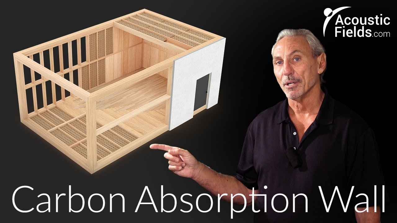 Carbon Absorption Wall - CAW - www.AcousticFields.com - YouTube