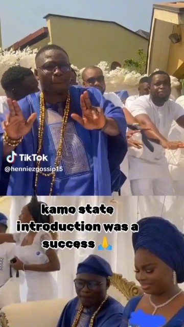 Congratulations to kamo state on his introduction #celebrity #inshot ...