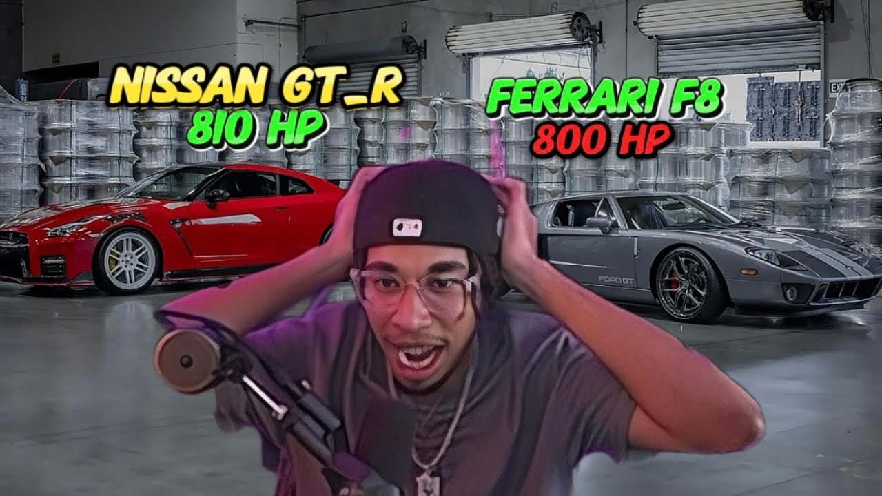 RD JAVI REACIONA A ARRANCÓNES ENTRE UN NISSAN GTR CON 810 HP VS UN ...