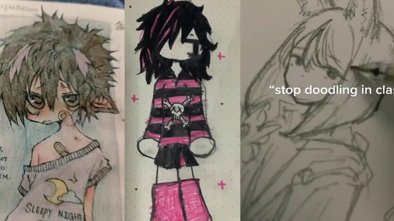 Alt tiktok drawings pt.29 ┃ TikTok Compilation - YouTube