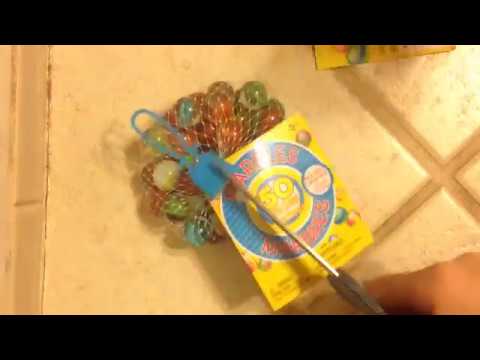 DOLLAR STORE MARBLES?!?!?!?!?!! | Marbles at the dollar store | Review ...