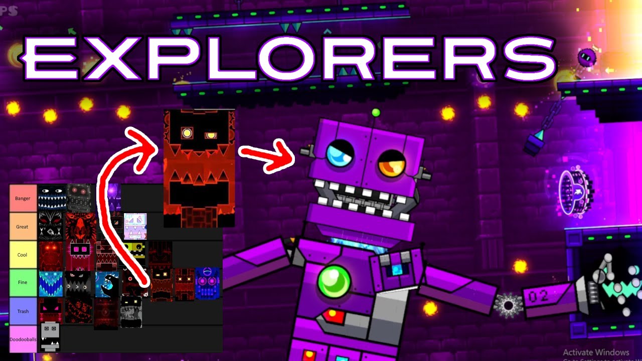 Explorers | Geometry Dash (Demon) - YouTube