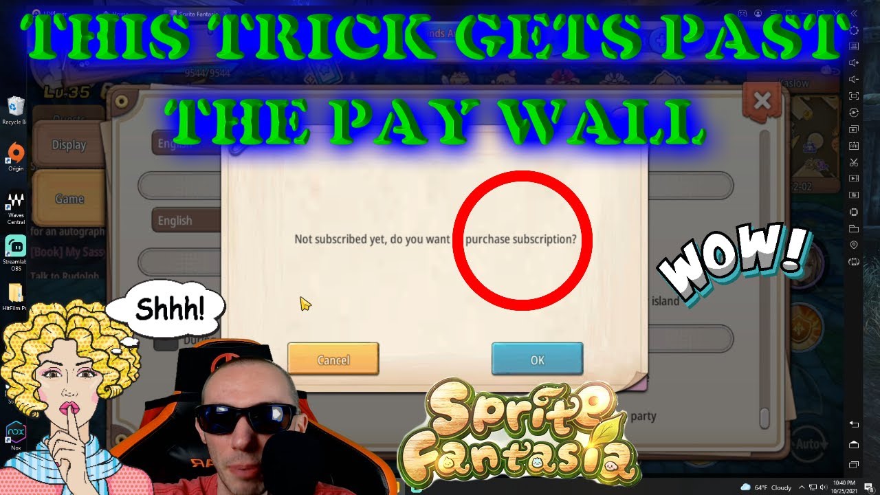 How To Play Sprite Fantasia on PC (Hot key setup & Macro setup) - YouTube